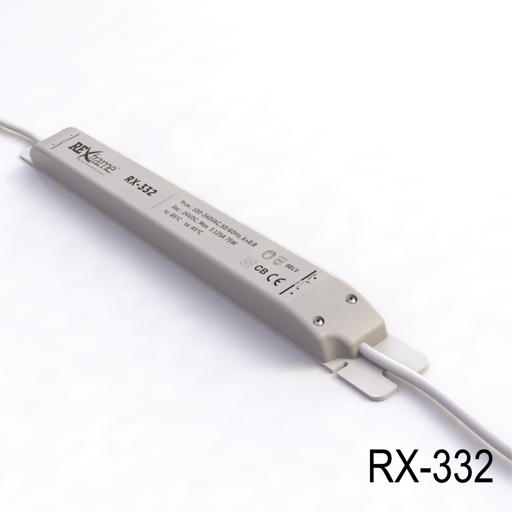 RX-332 3.125 AMP Inline Transformer - Display Source Inc